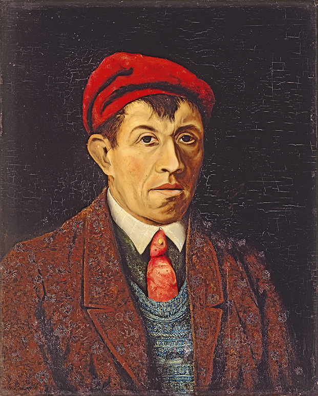 Selbstbildnis mit roter Mütze – FRANZ RADZIWILL GESELLSCHAFT